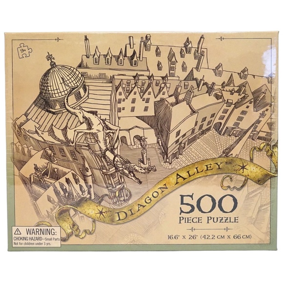 Universal | Toys | Universal Studios Harry Potter Diagon Alley Map ...